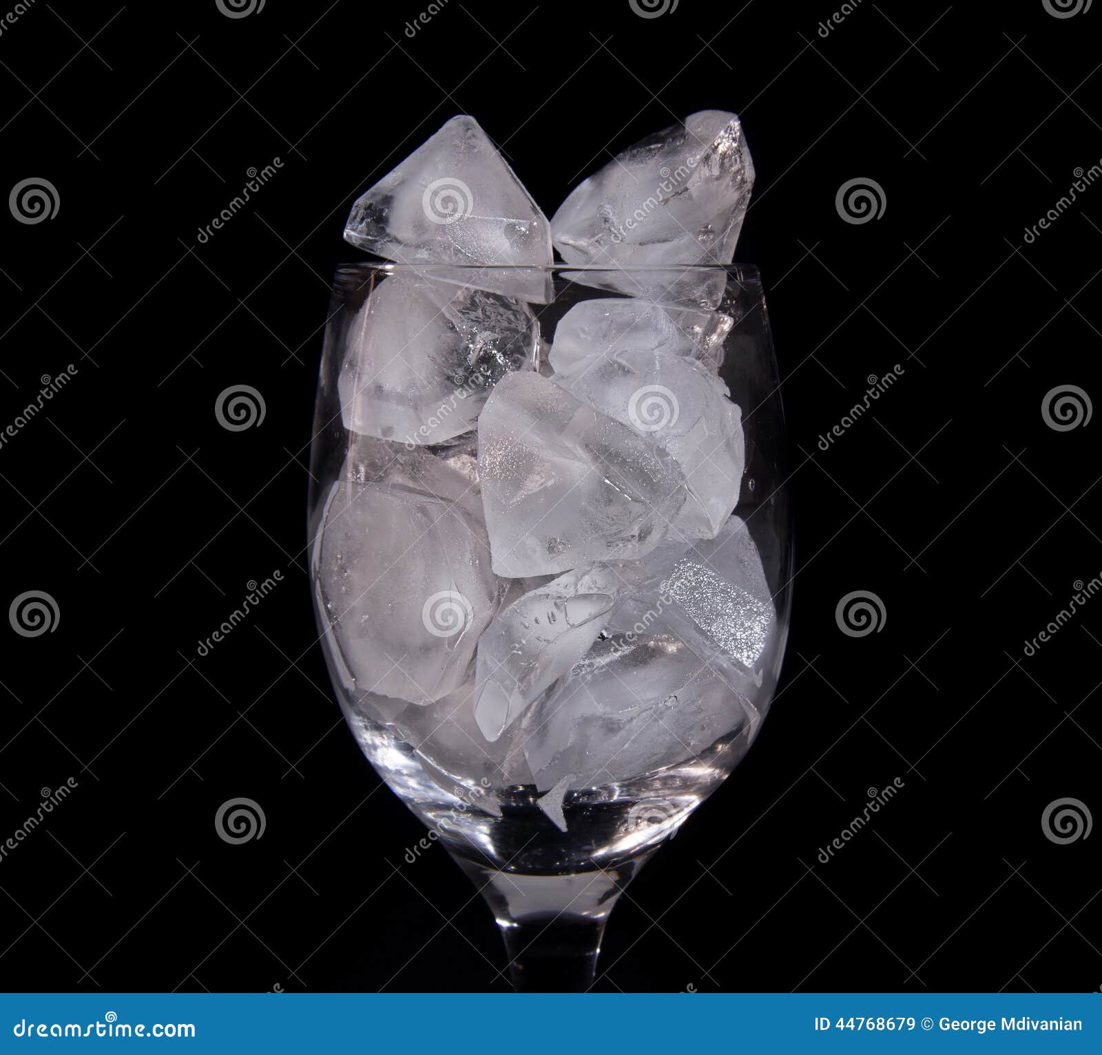 Ice in glass stock image. Image of icecubes, condensation - 44768679