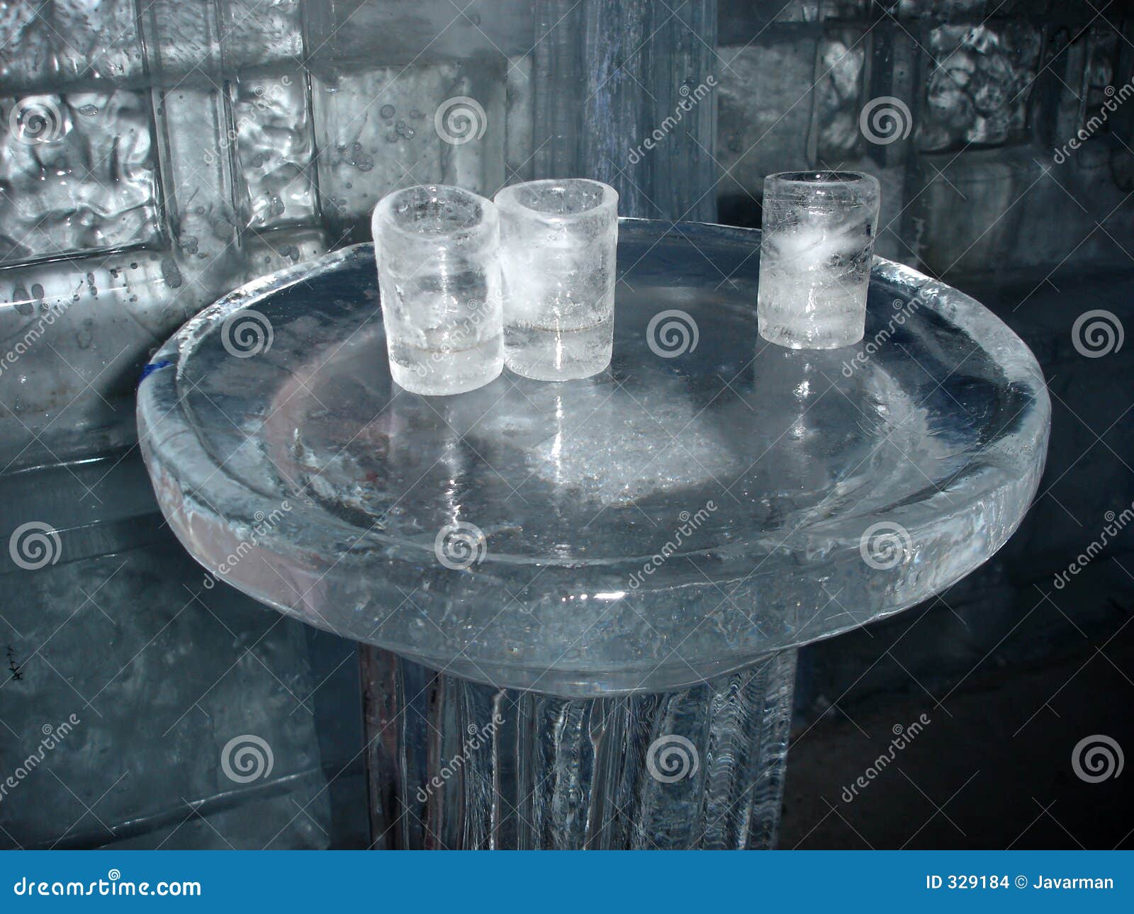 Ice glasses stock photo. Image of alcoholic, vodka, table - 329184