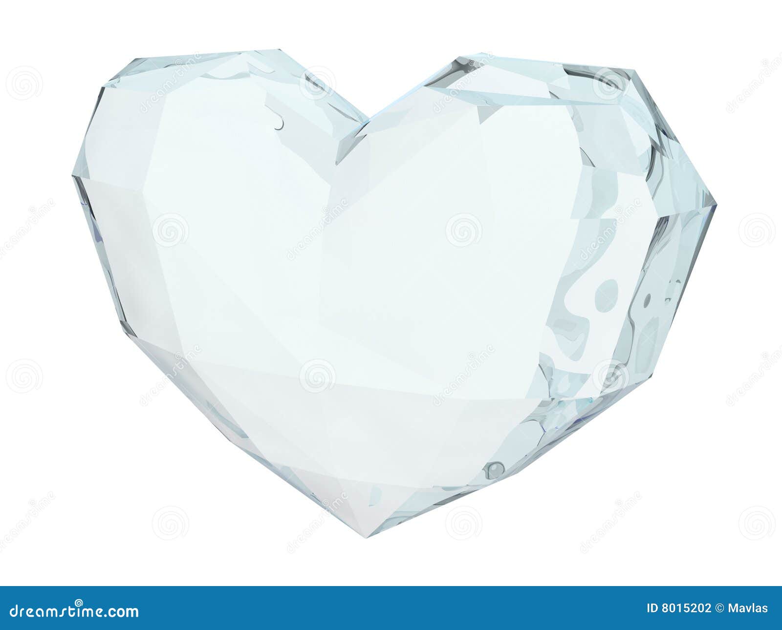 Ice heart stock illustration. Illustration of celebration - 8015202
