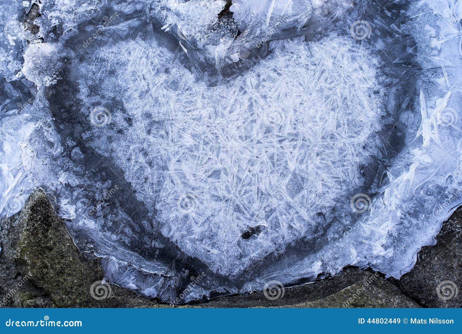 Ice heart stock image. Image of shape, cool, love, symbol - 44802449