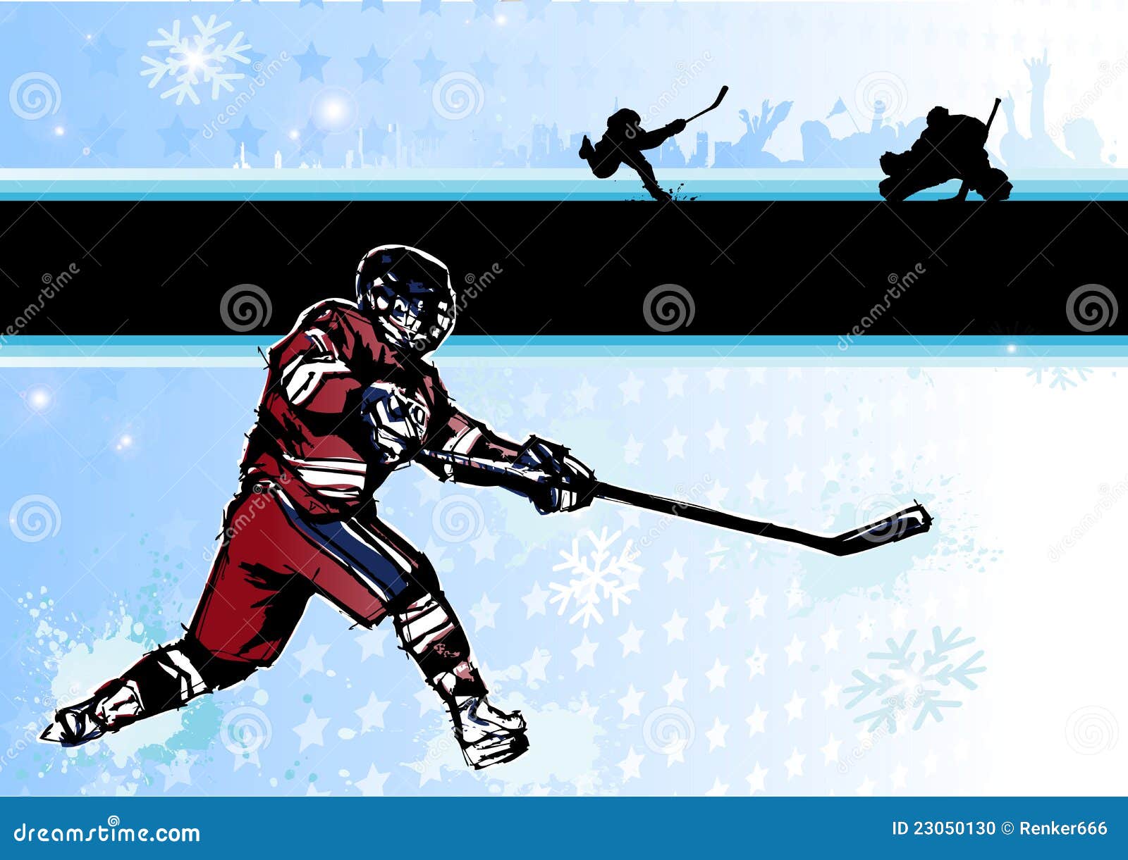 Ice Hockey background 2 stock vector. Illustration of team - 23050130