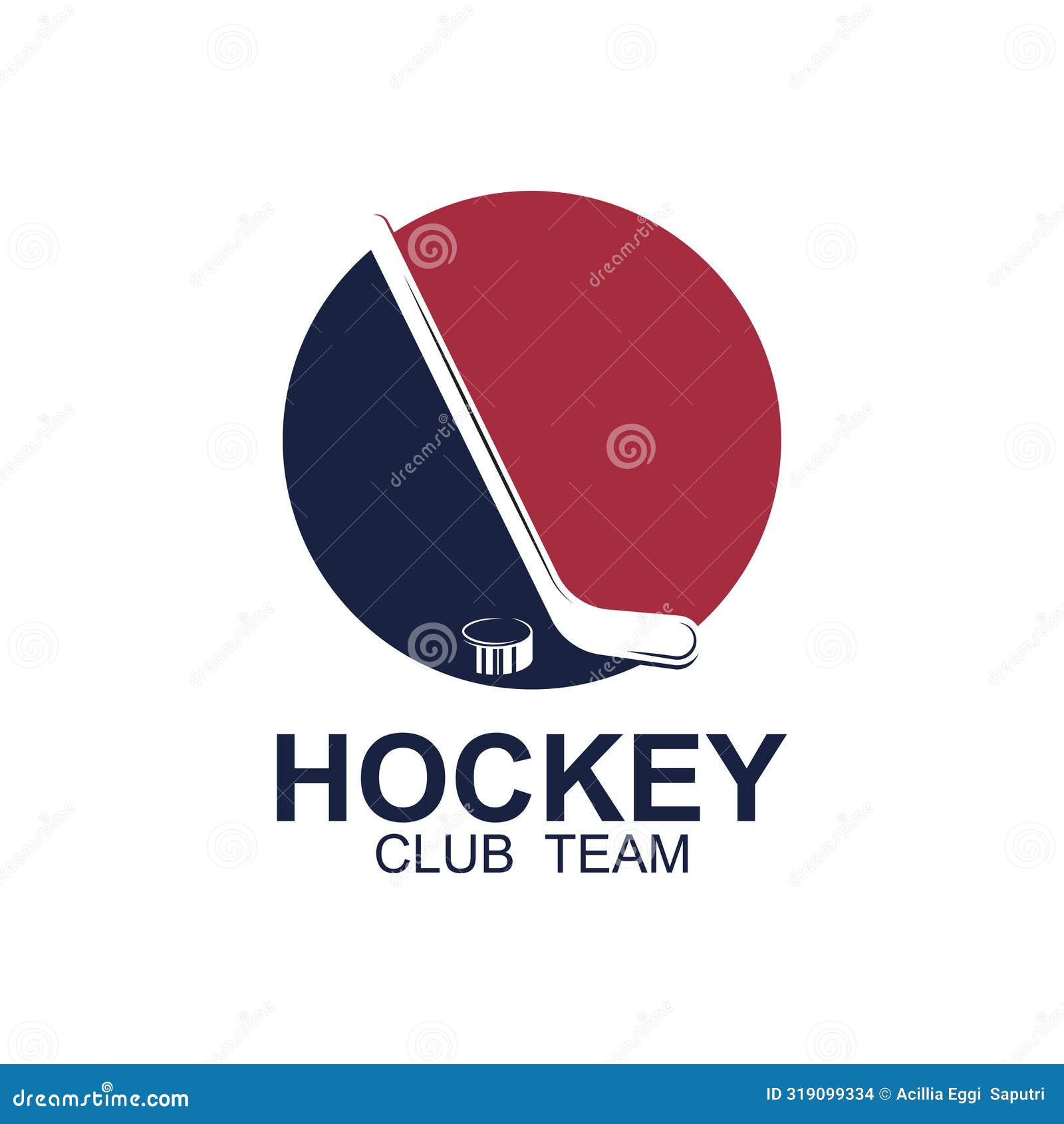 Ice Hockey Logo, Emblem, Badges, Labels and Design Elements Stock ...