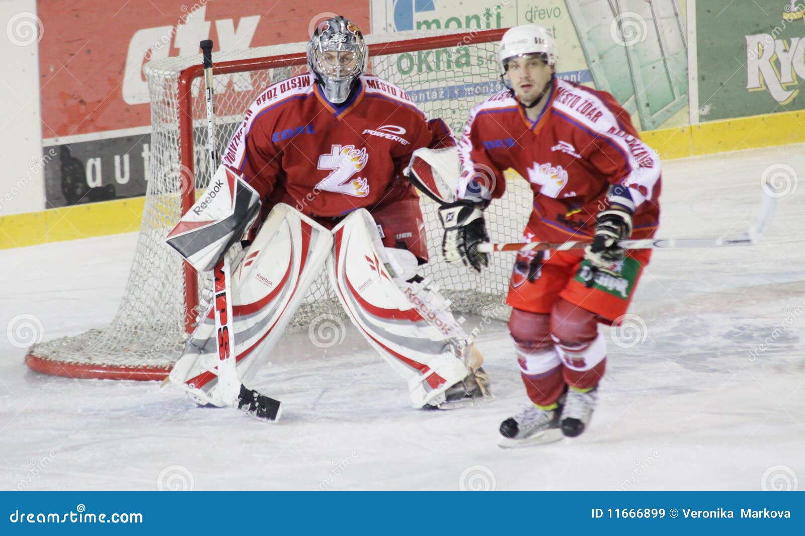 Ice hockey match editorial stock image. Image of republic - 11666899