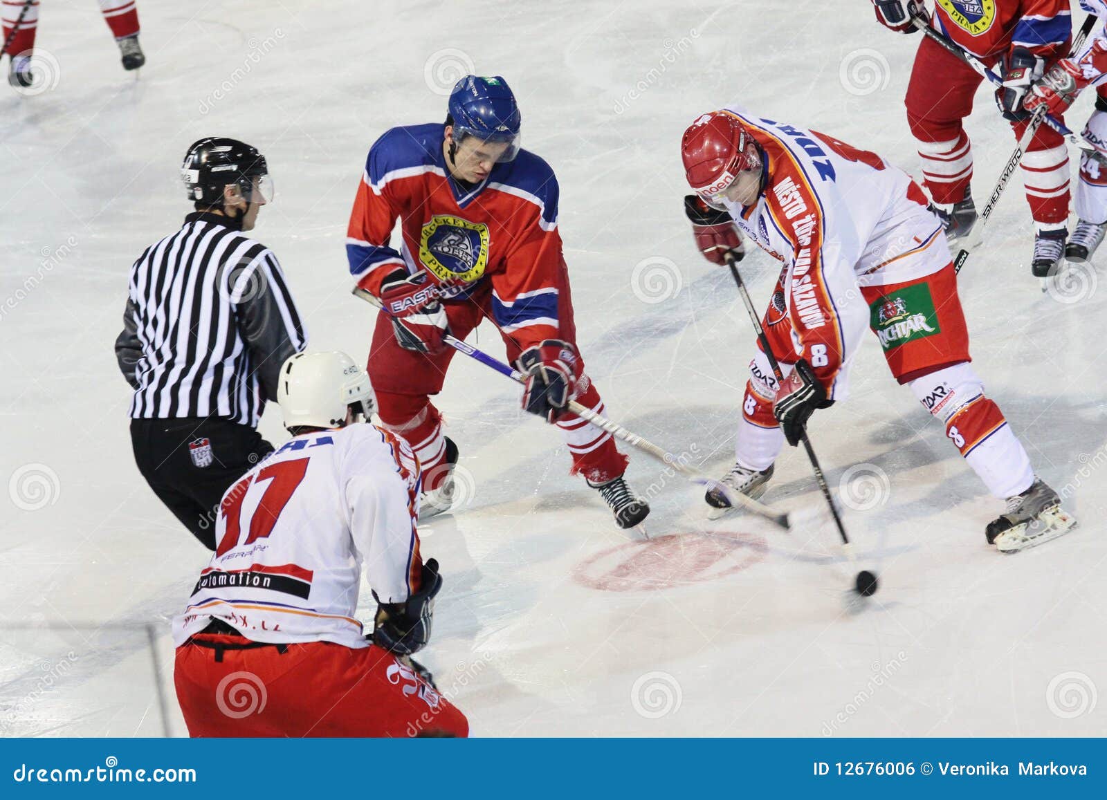 Ice hockey match editorial photo. Image of puck, hockey - 12676006