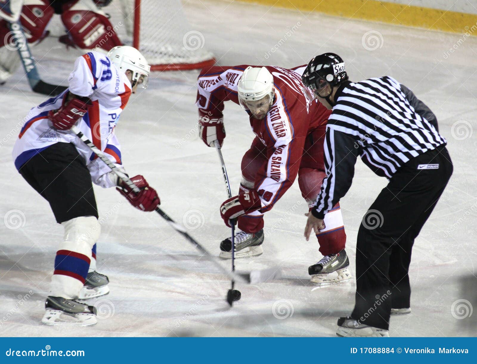 Ice hockey match editorial stock image. Image of republic - 17088884