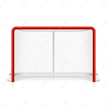Ice hockey net stock vector. Illustration of cage, arena - 24682824