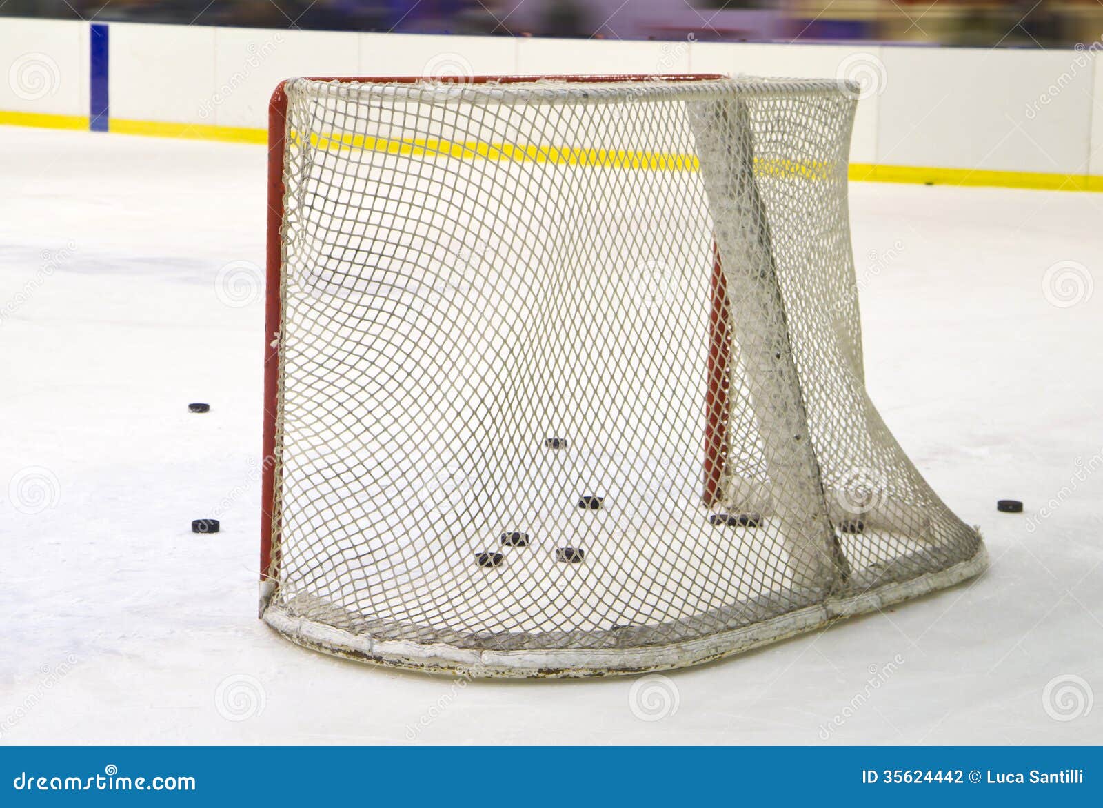 Ice Hockey Net Stock Photography - Image: 35624442 Ice Hockey Net Stock Photography - Image: 35624442