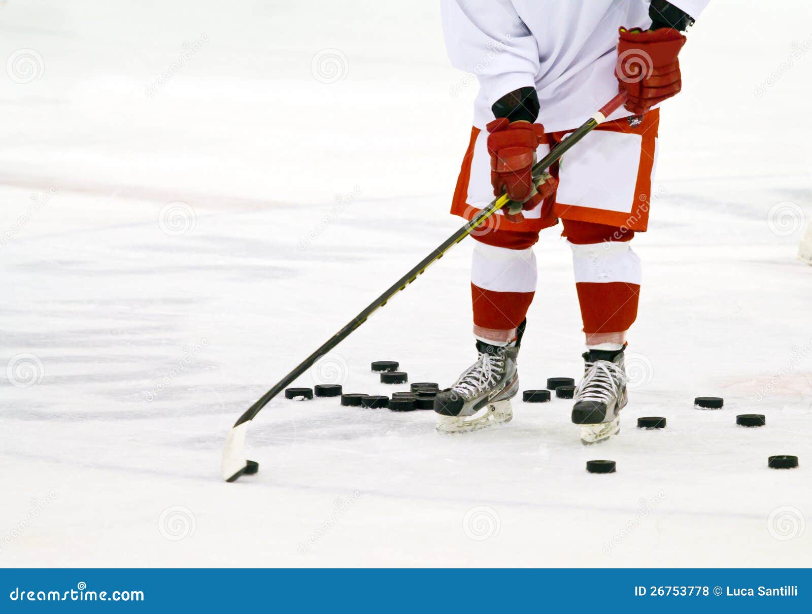 Ice hockey player stock photo. Image of moving, professional - 26753778
