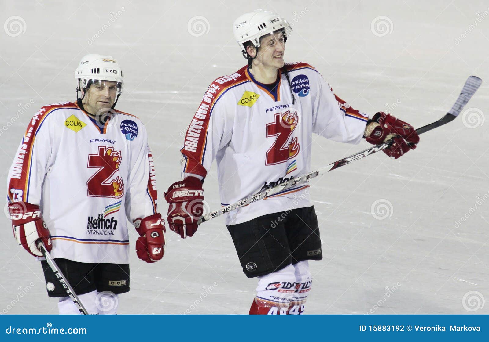 Ice hockey players editorial photography. Image of hockey - 15883192