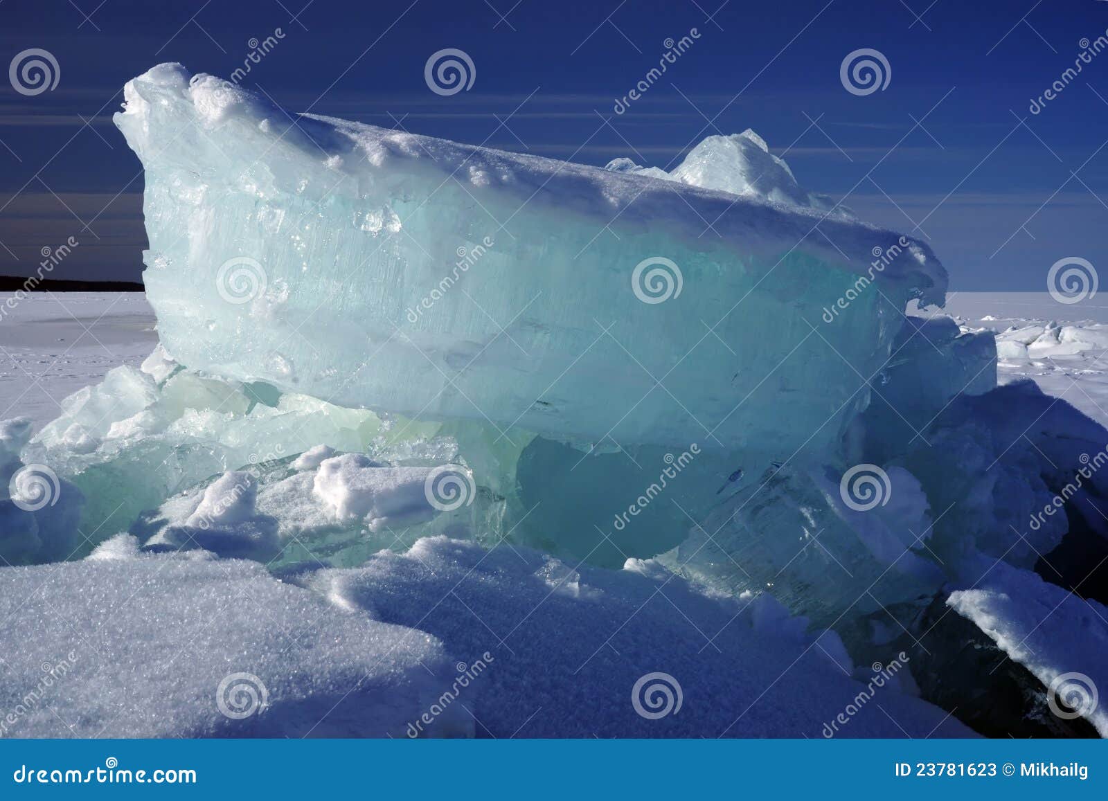 Ice hummocks stock image. Image of fresh, cold, karelia - 23781623