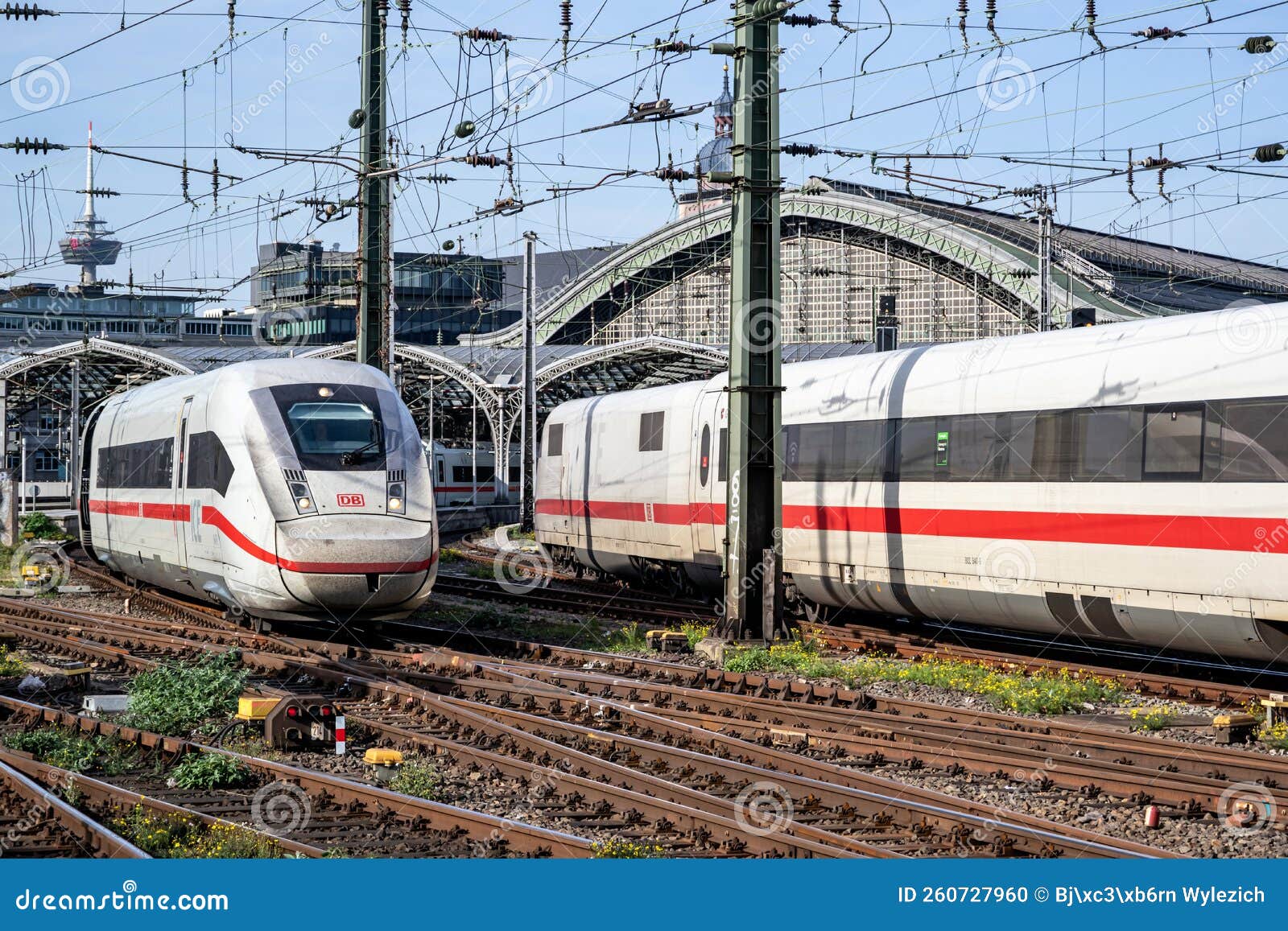 ICE 4 editorial image. Image of infrastructure, railway - 260727960