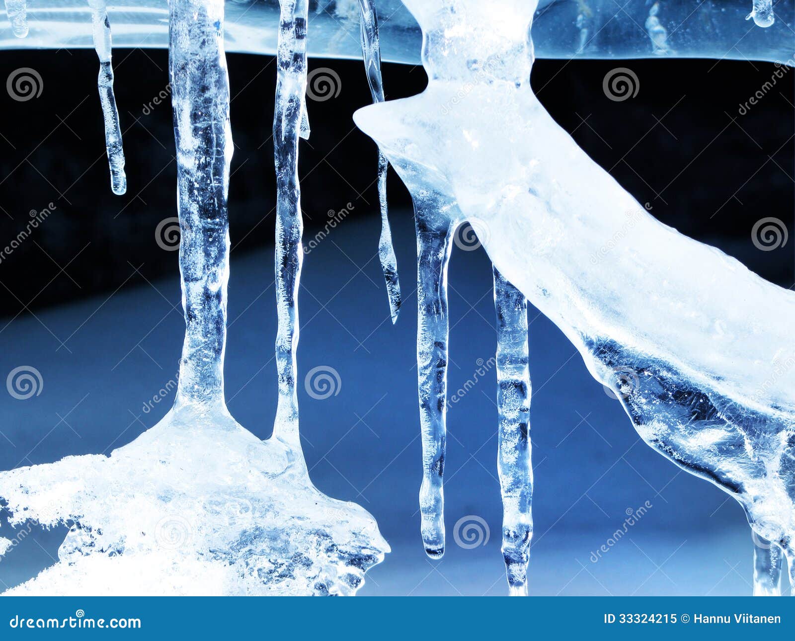Ice icicle formations stock image. Image of formations - 33324215
