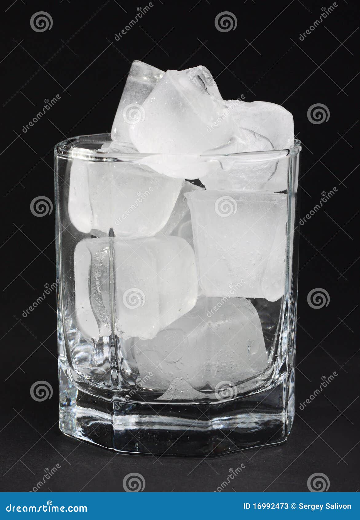 Ice inside a glass stock image. Image of transparent - 16992473
