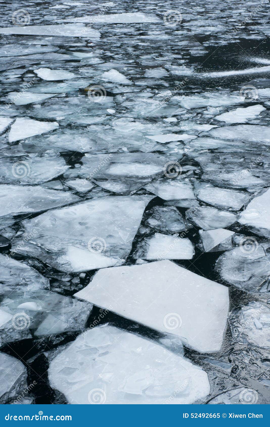 Ice lake broken stock image. Image of lake, nature, broken - 52492665