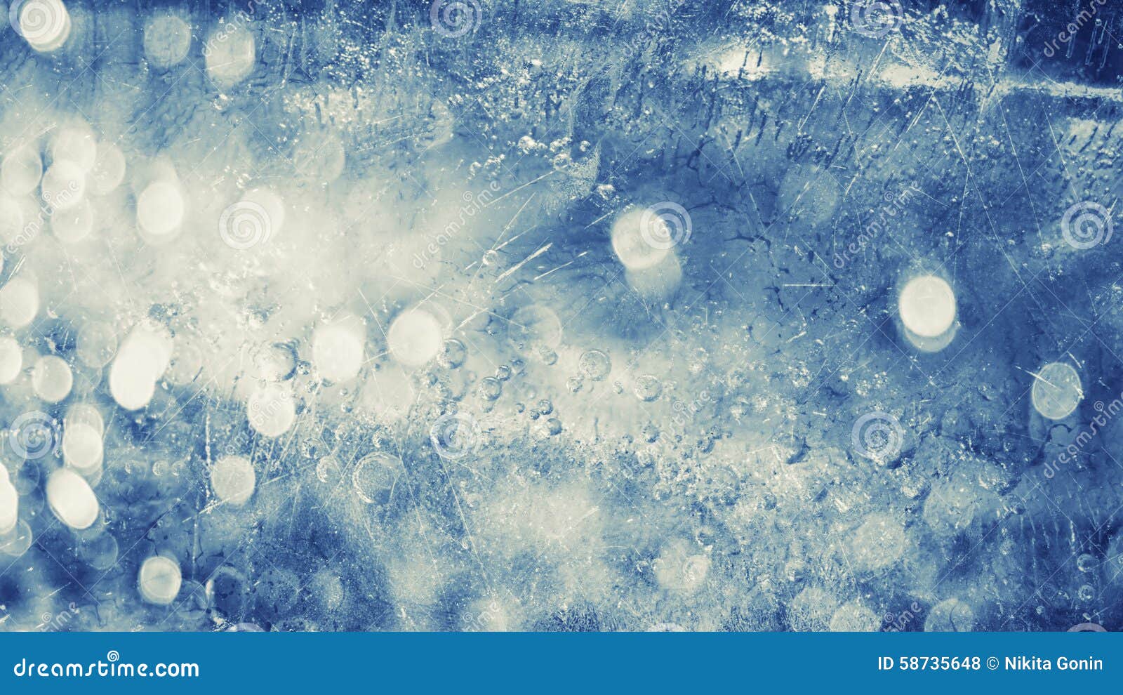 Ice with Lens Flares Texture Stock Photo - Image of light, flare: 58735648