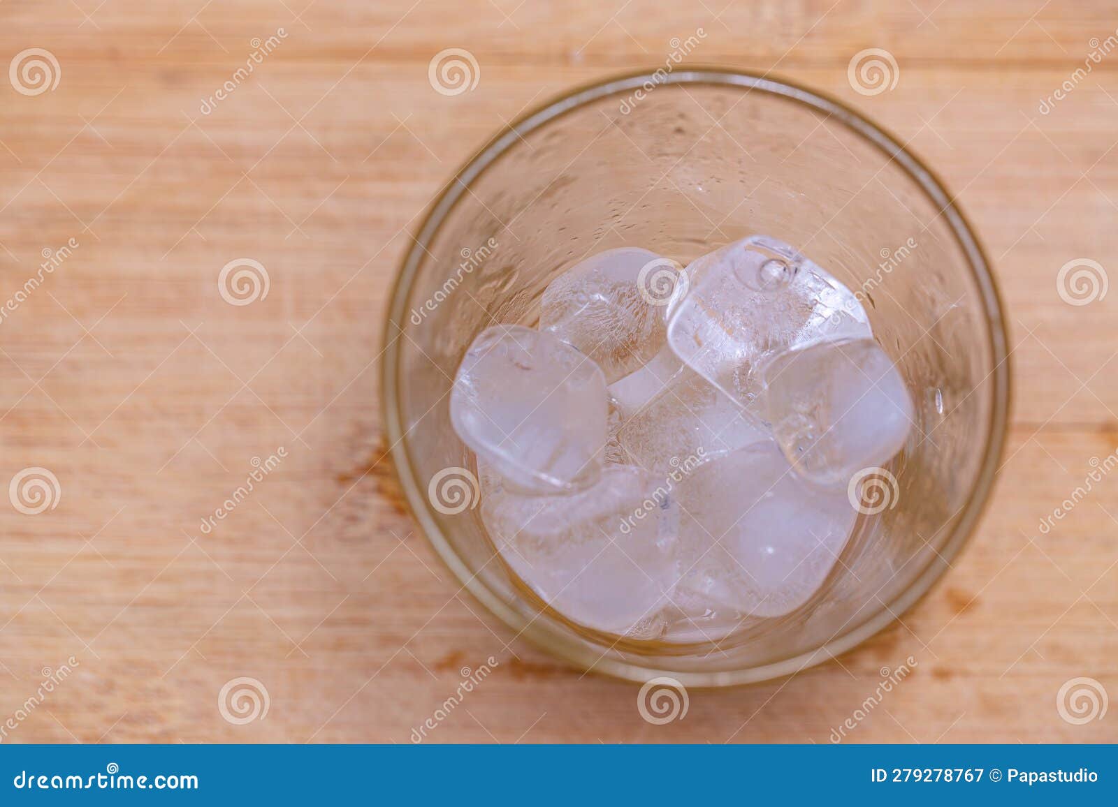 Ice Liquid in the Glass. Ice Cube Stock Image - Image of cocktail ...