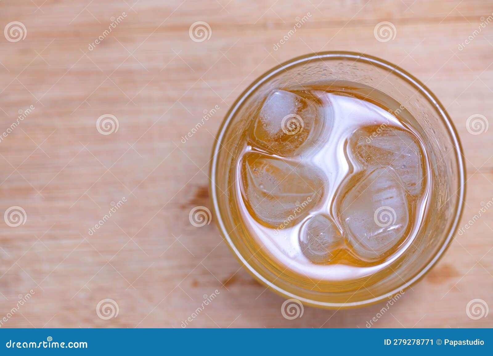 Ice Liquid in the Glass. Ice Cube Stock Image - Image of bubble, frozen ...