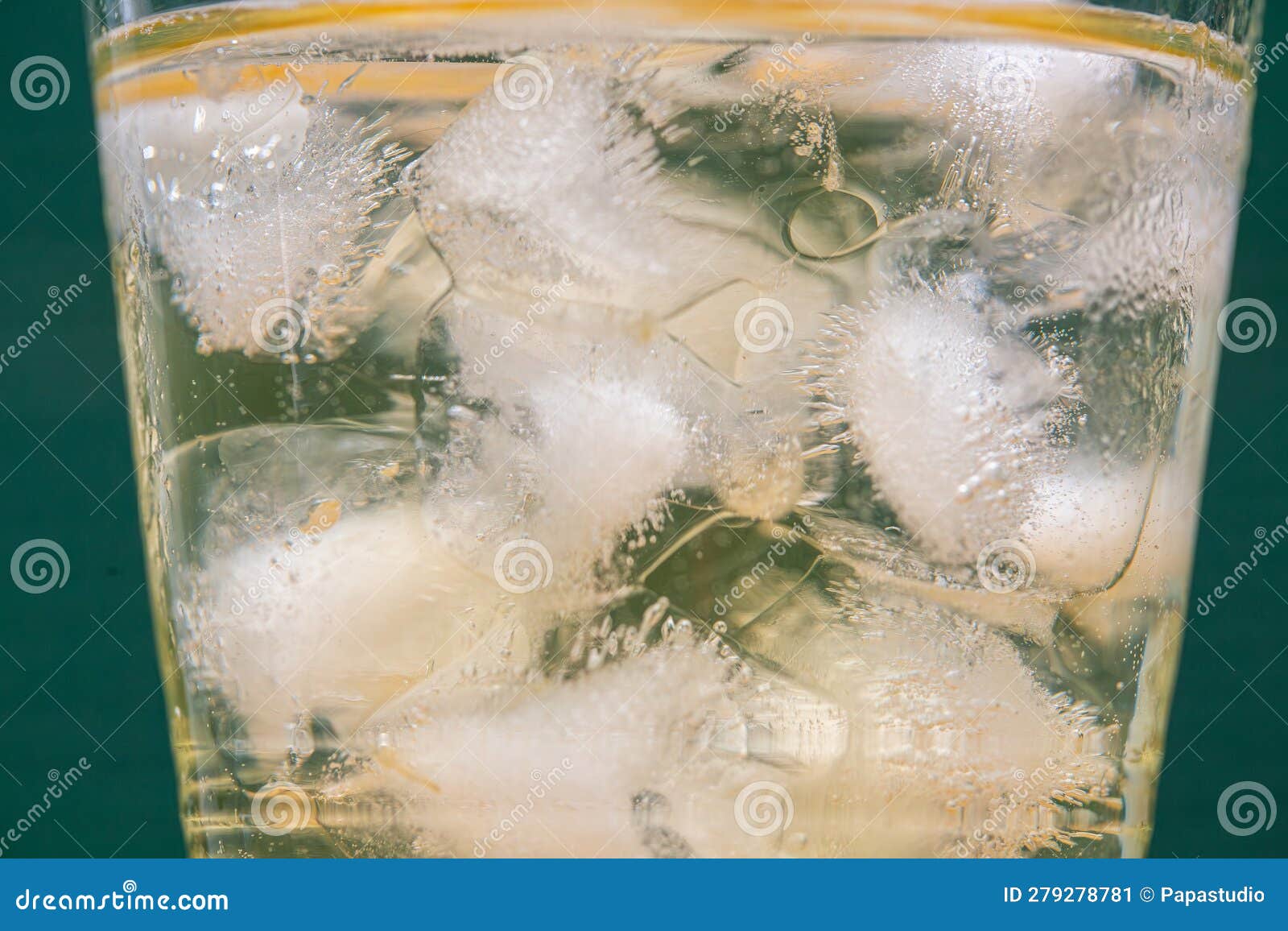Ice Liquid in the Glass. Ice Cube Stock Image - Image of citrus, eyes ...