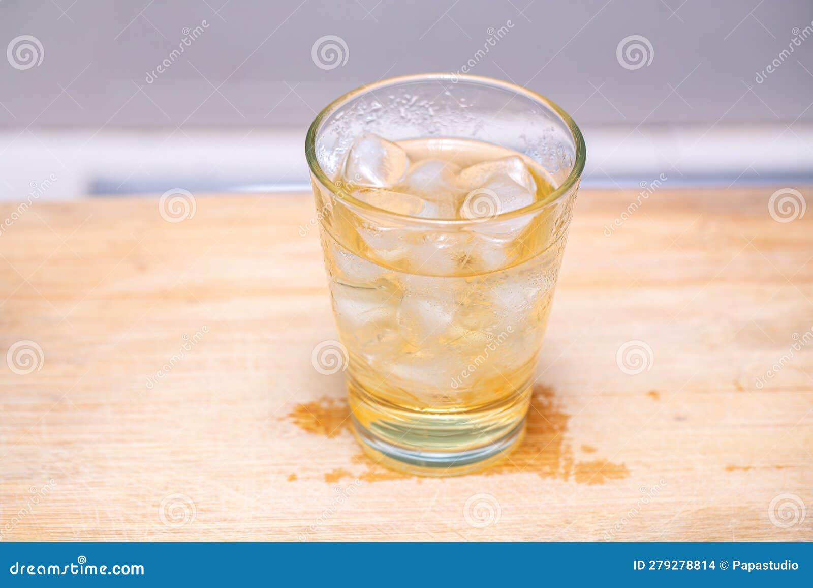 Ice Liquid in the Glass. Ice Cube Stock Photo - Image of freshness ...