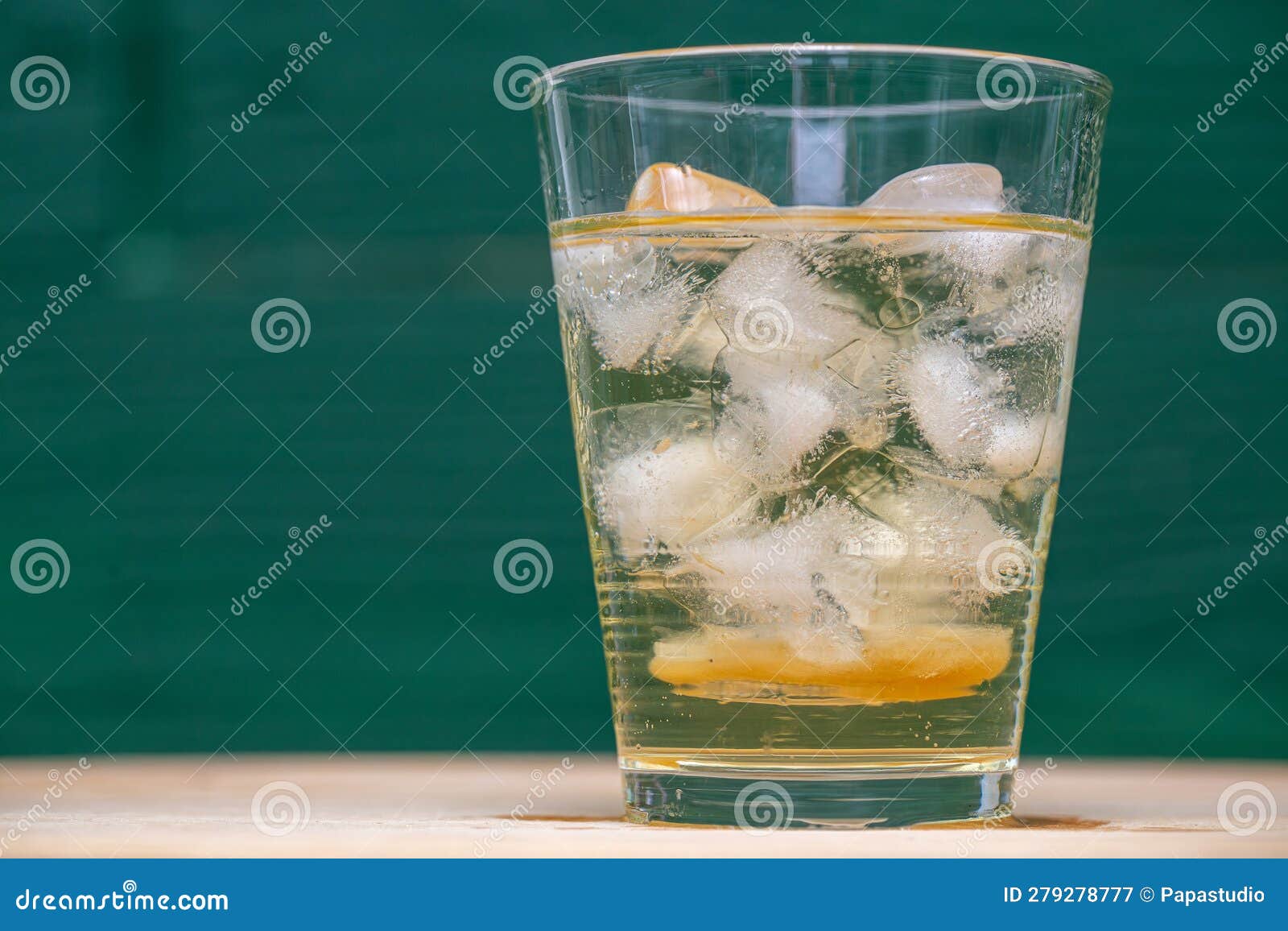 Ice Liquid in the Glass. Ice Cube Stock Image - Image of alcohol ...