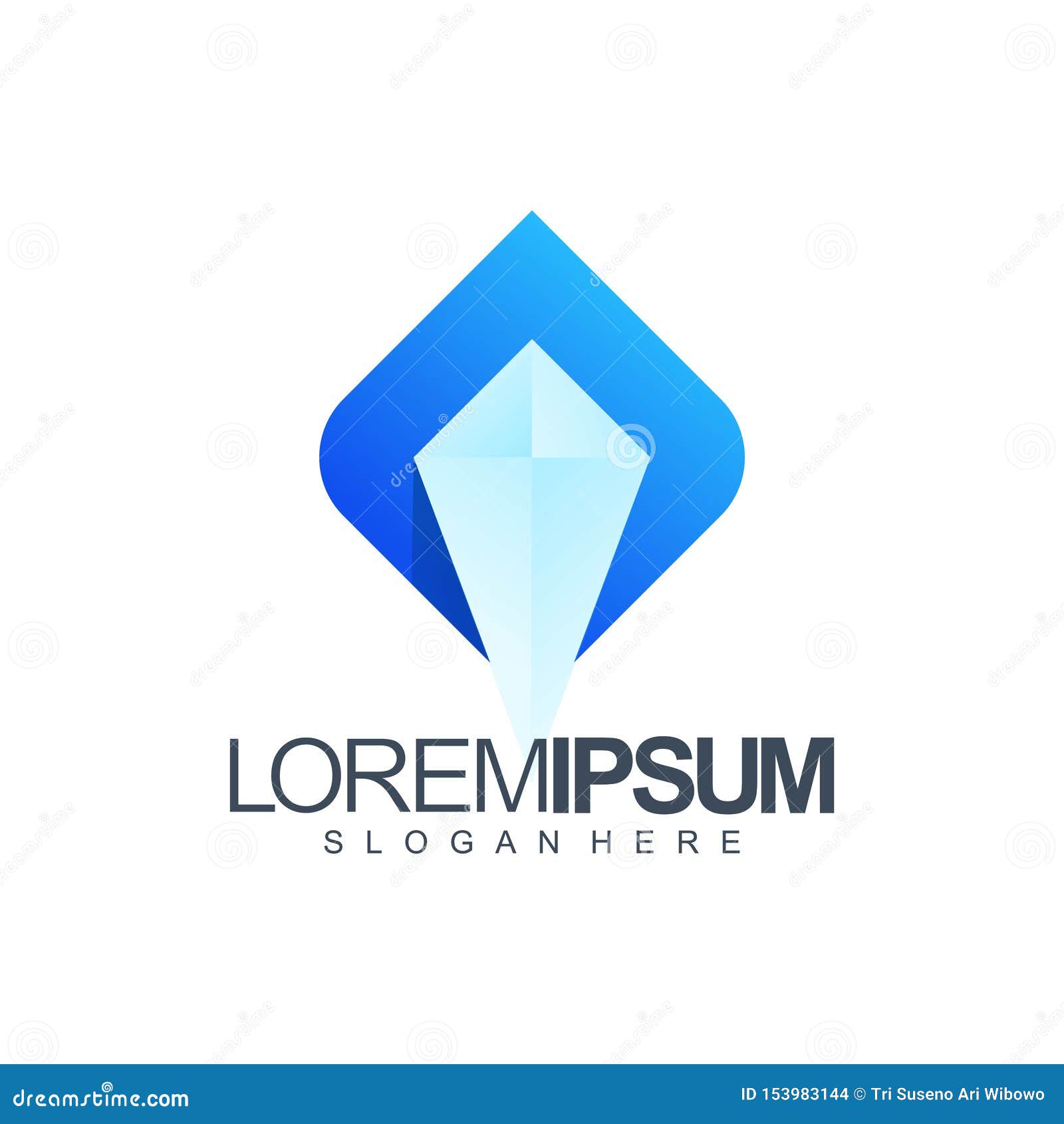 Ice Logo Design Vector Illustration Stock Illustration - Illustration ...