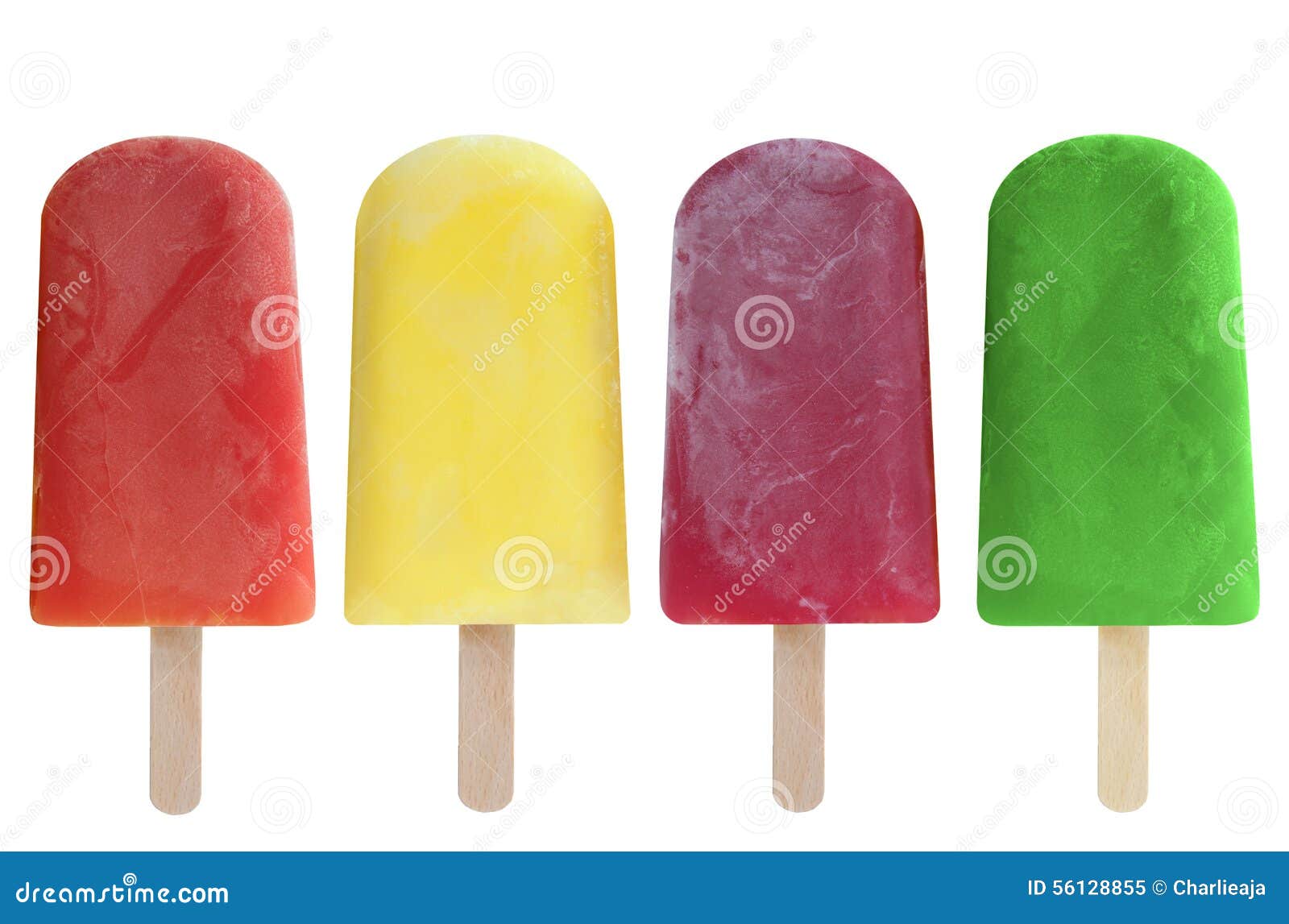 Ice lollies stock image. Image of lollipop, lollies, strawberry - 56128855