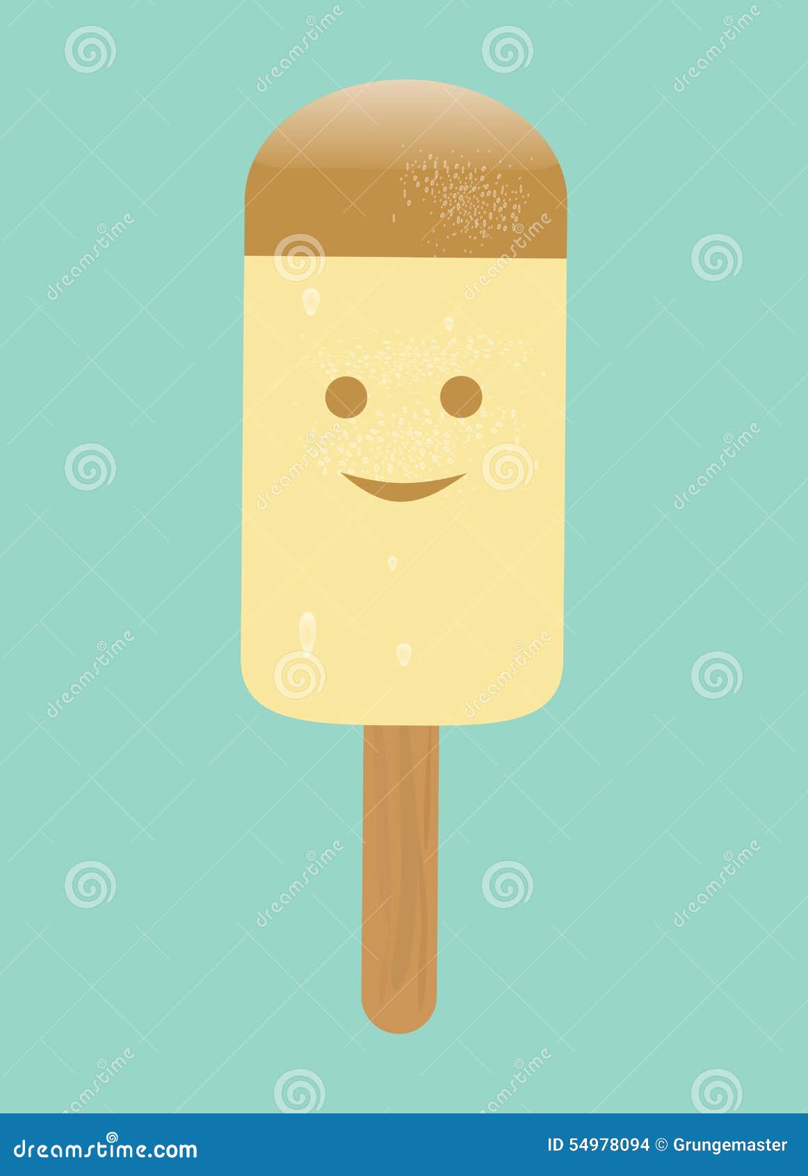 Ice lolly,ice cream stock vector. Illustration of sugar - 54978094