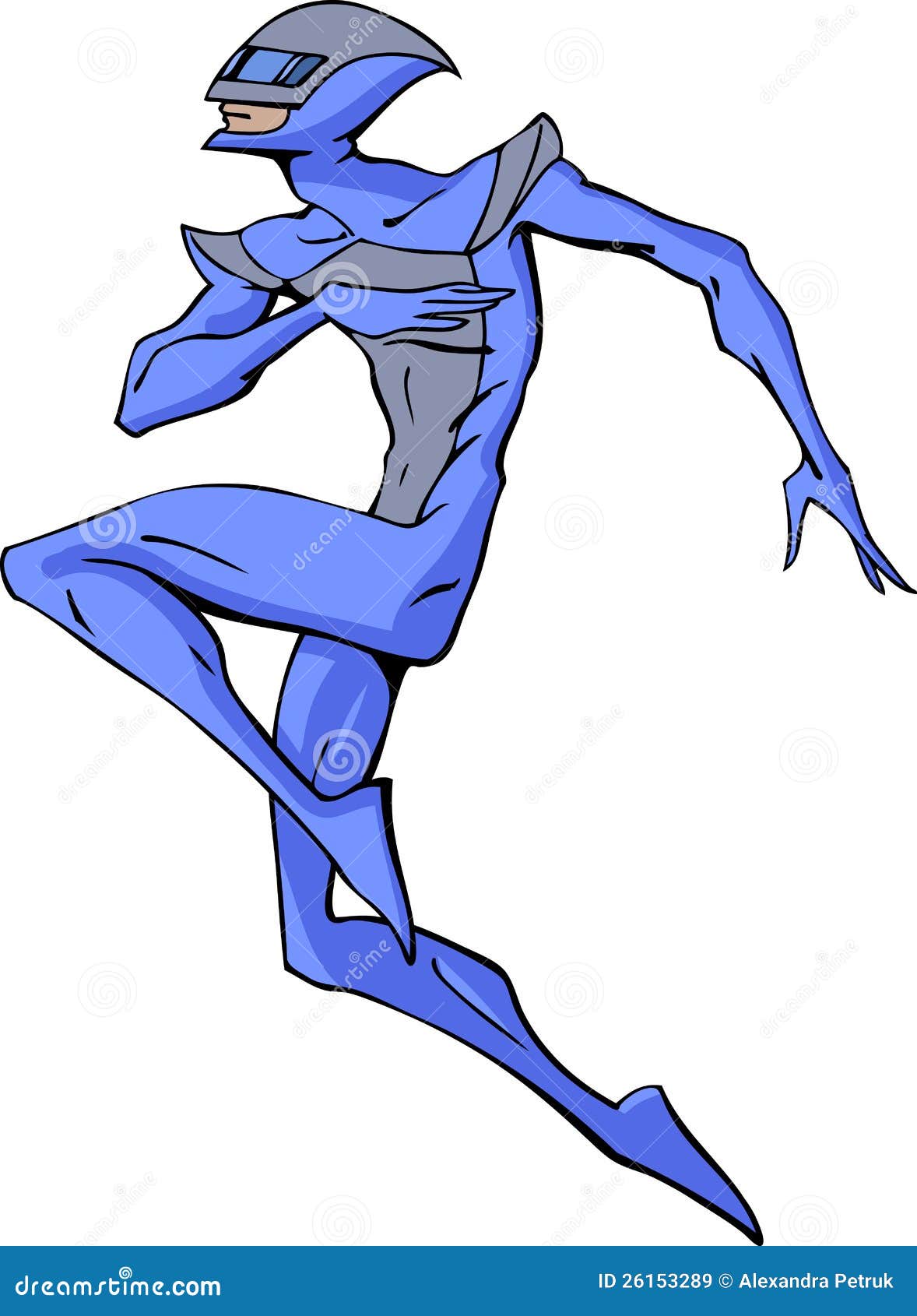 Ice man stock vector. Illustration of adventure, gesture - 26153289