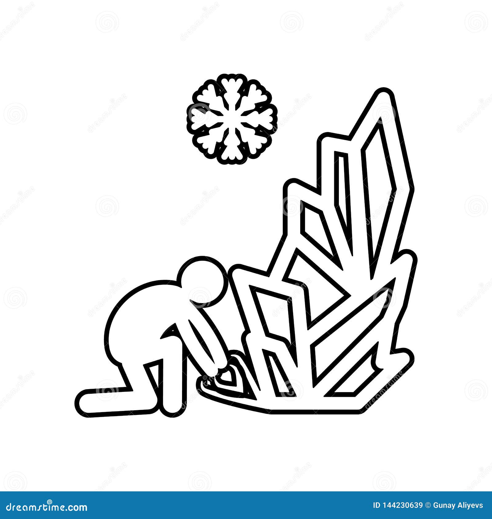 Ice Man Icon. Element of Hero for Mobile Concept and Web Apps Icon ...