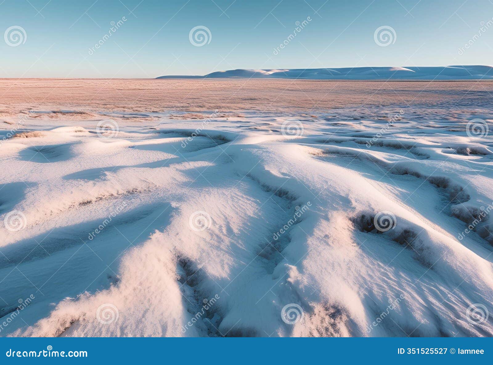 Ice Melting In Remote Areas Far From Cities And People.AI Generated ...