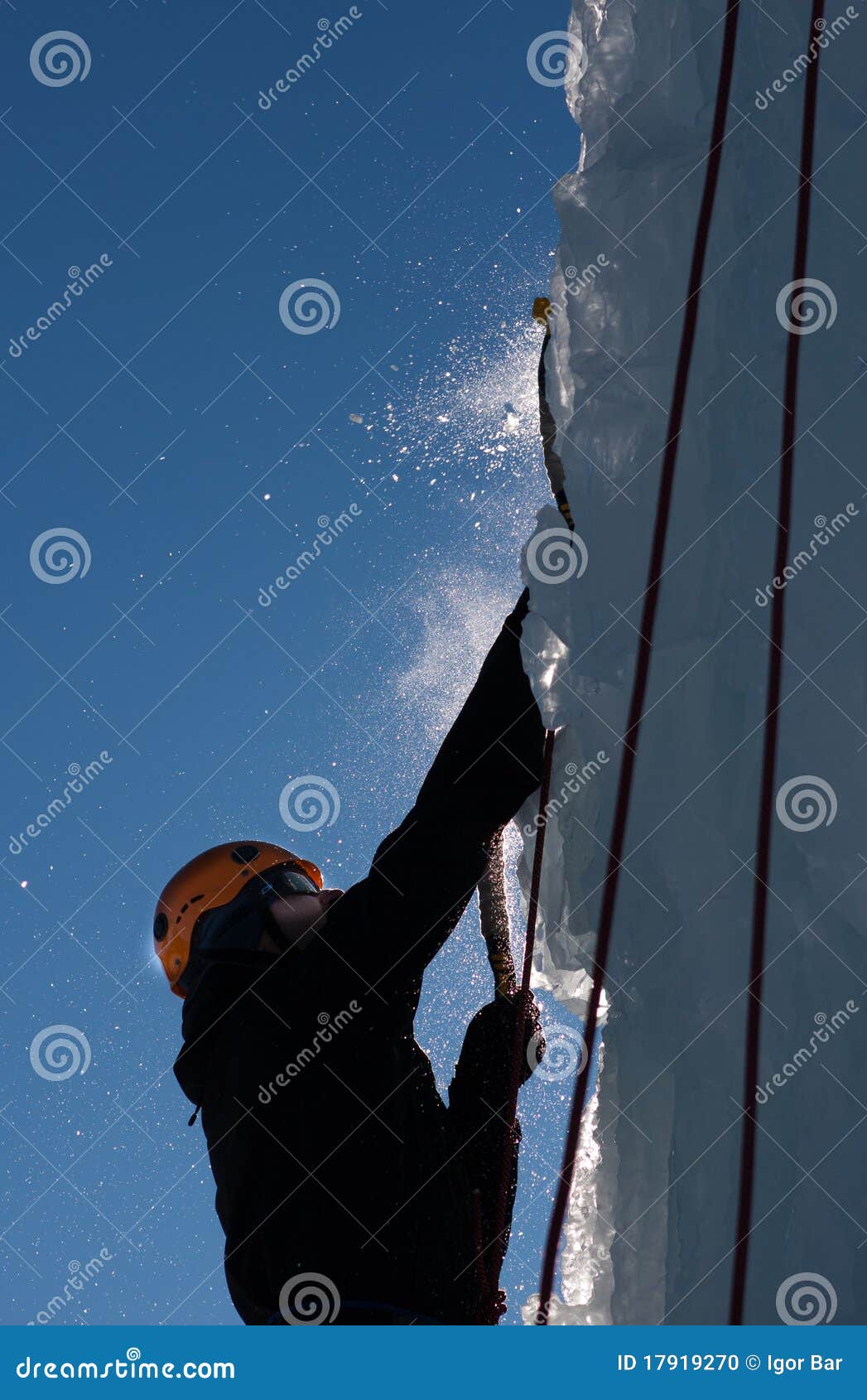 Ice & men stock photo. Image of blue, spray, effort - 17919270