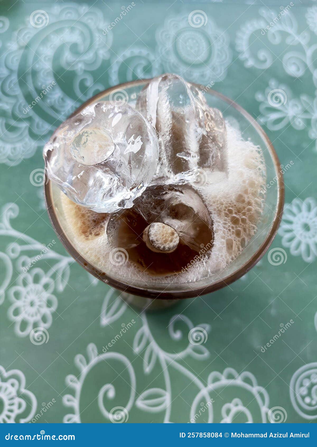Ice Milo Drinks at Thai Restaurants. Stock Photo - Image of meal, icing ...