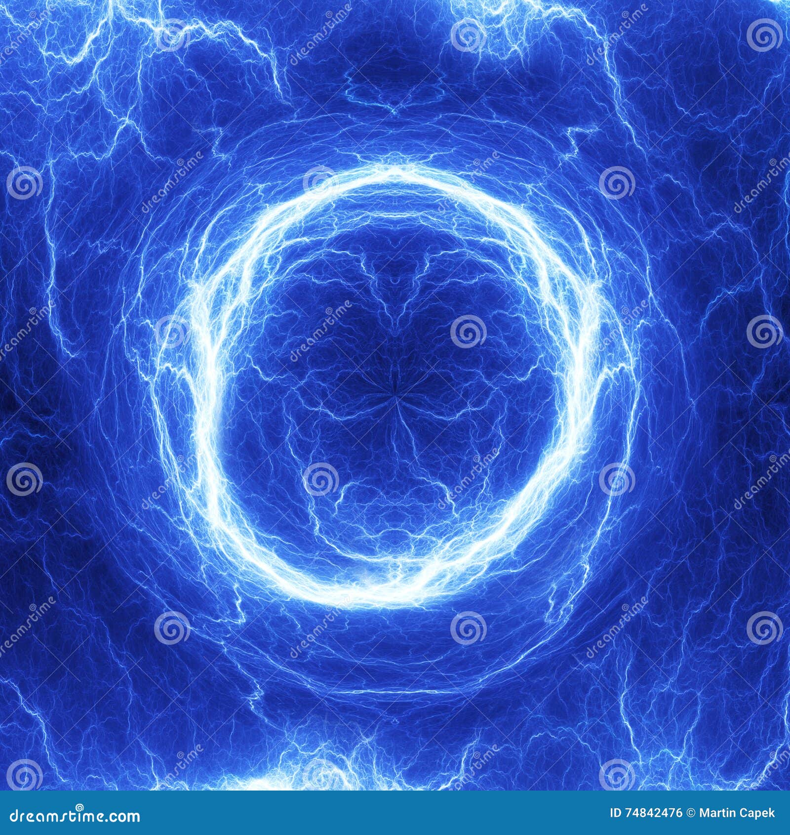 Ice orb stock illustration. Illustration of electricity - 74842476
