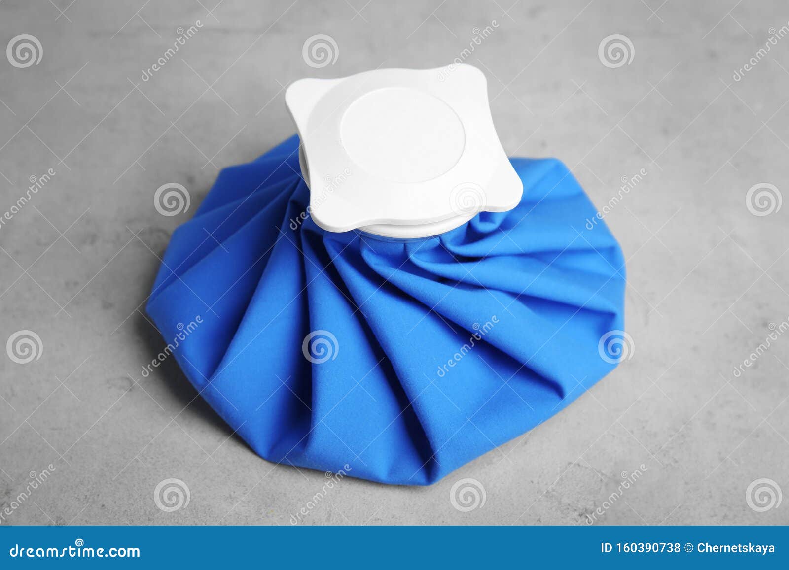 Ice Pack on Table. Cold Compress Stock Photo - Image of cooling, color ...