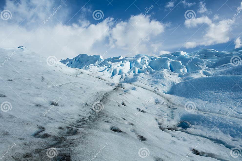 Ice path stock photo. Image of earth, road, crossing - 77919188