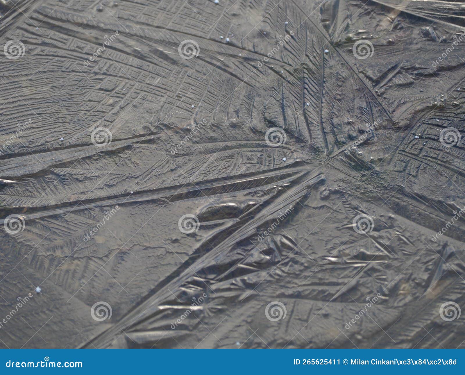 Ice path stock image. Image of textured, frozen, backdrop - 265625411