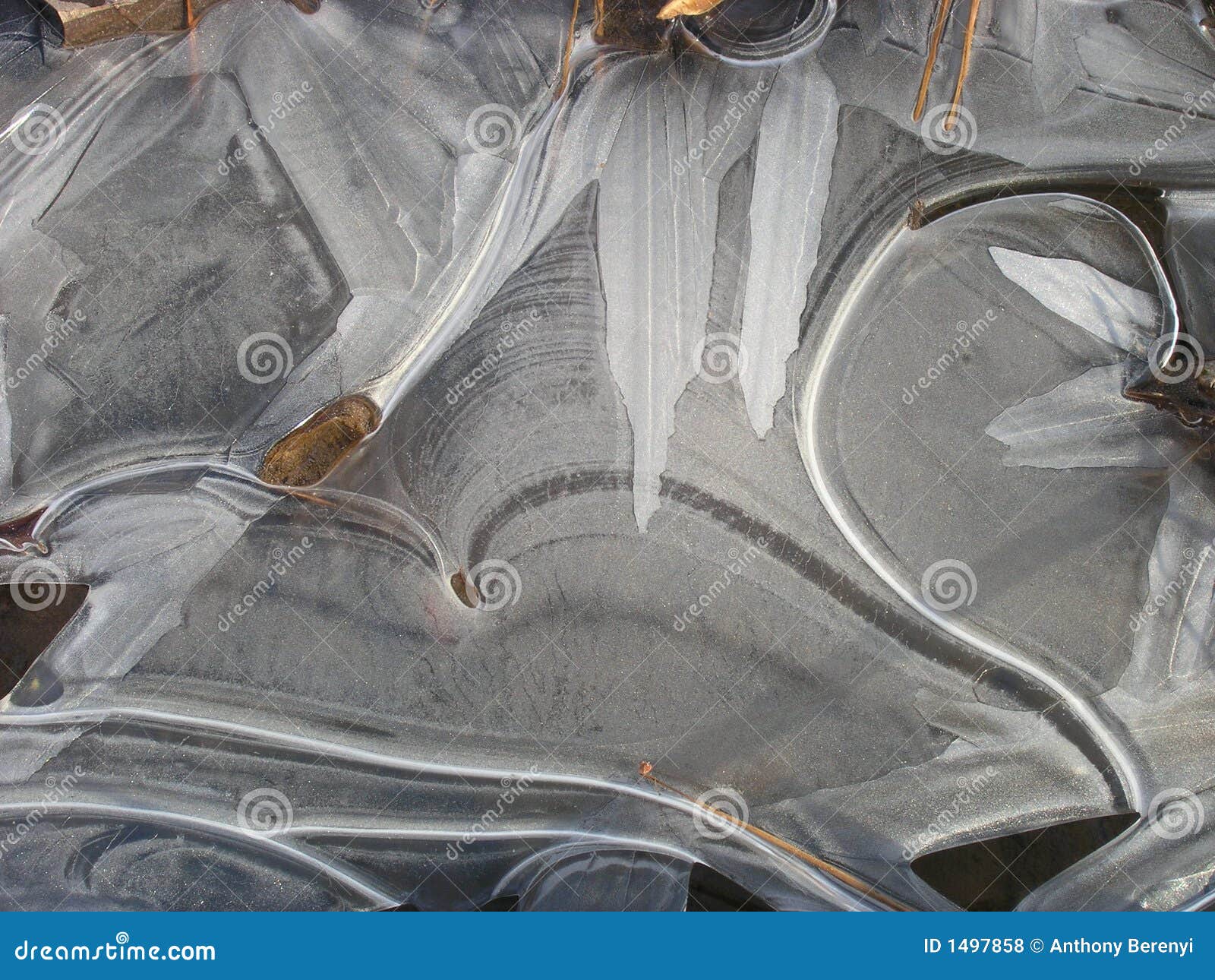 Ice Pattern stock photo. Image of closeup, crystal, coldest - 1497858