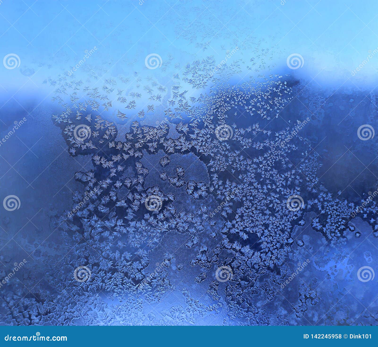 Ice Pattern on Winter Glass Stock Photo - Image of background, frozen ...