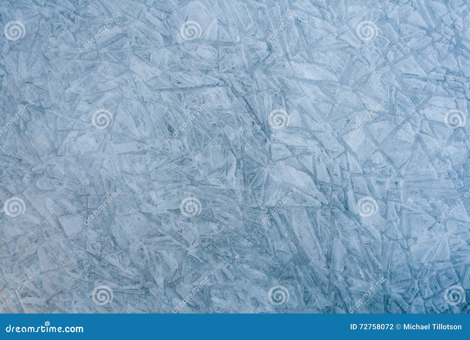 Ice Patterns on a Frozen River Stock Photo - Image of water, beautiful ...