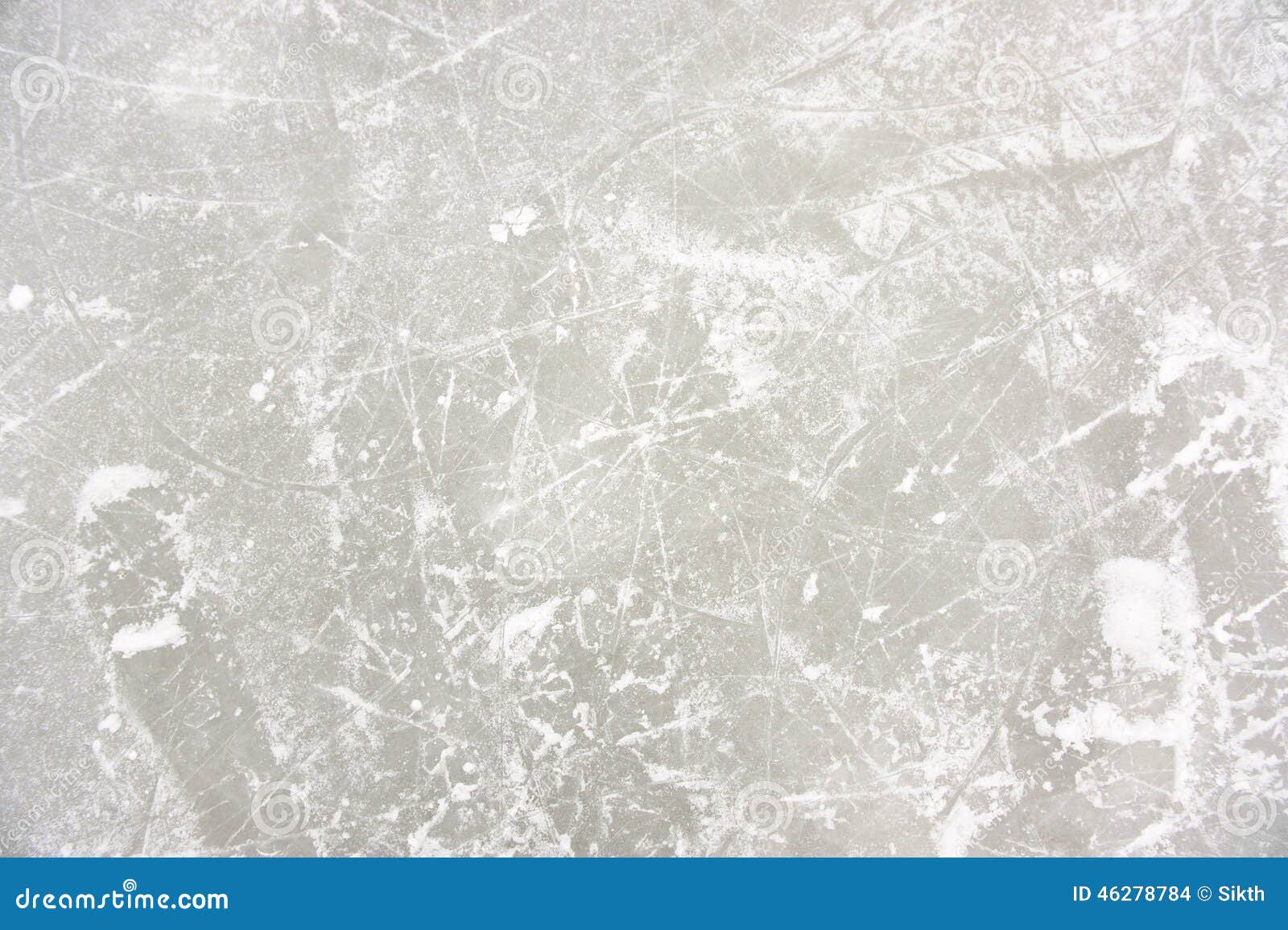 Ice Patterns on Skating Rink Stock Photo - Image of backdrop ...