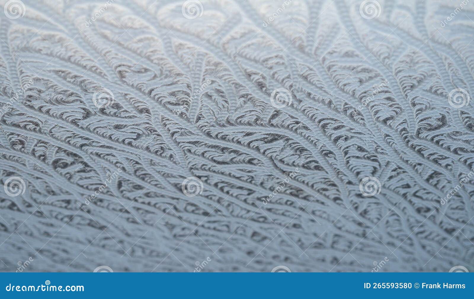 Ice patterns on a window. stock photo. Image of window - 265593580