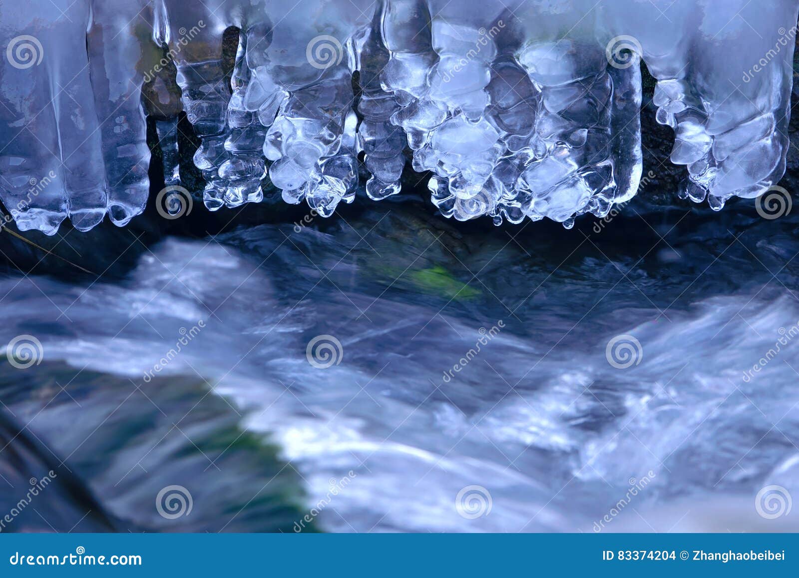 Ice pillar stock photo. Image of current, pillar, icicles - 83374204