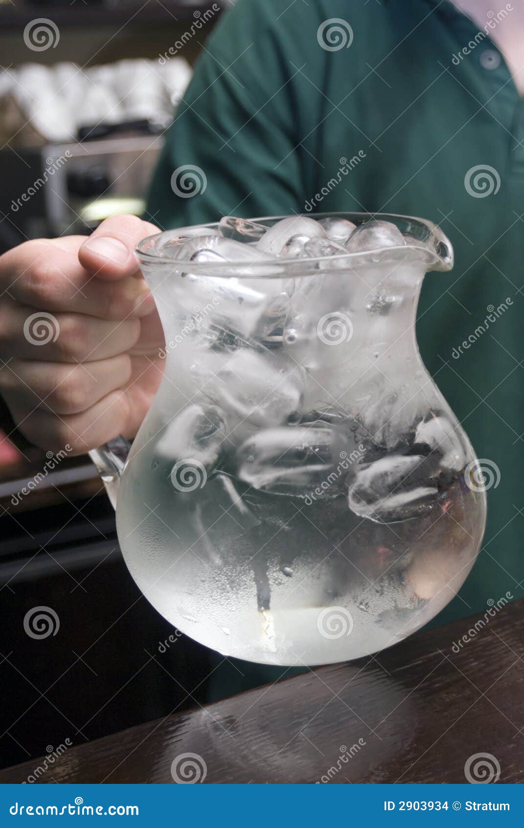 Ice in a pitcher stock photo. Image of close, cool, cold - 2903934