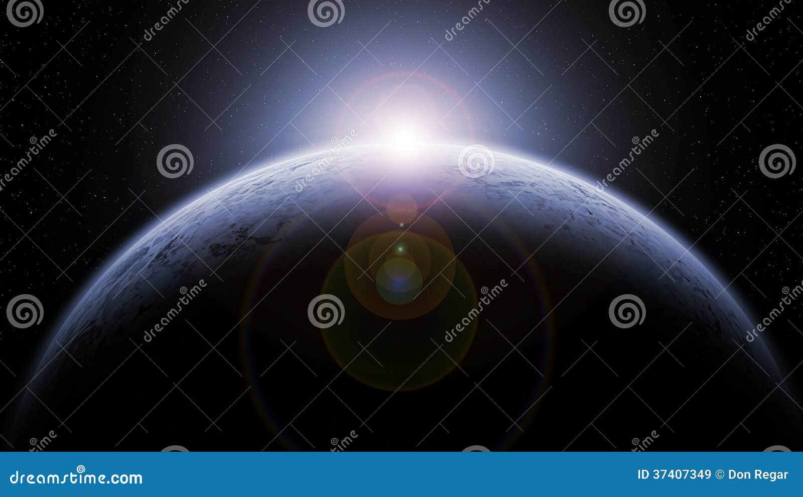 Ice Planet stock illustration. Illustration of astronomy - 37407349