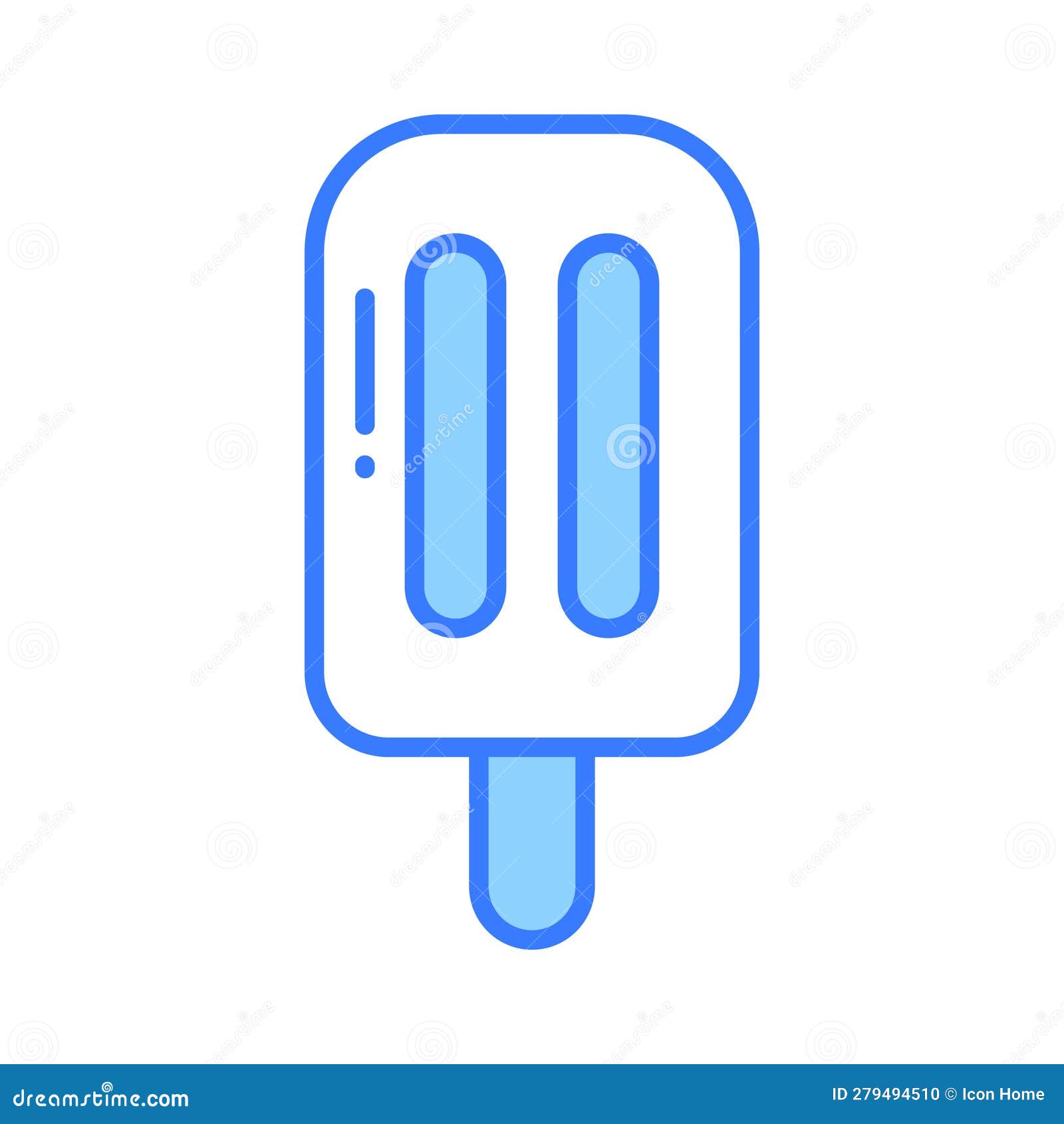 Ice Pop Icon in Modern Style, Ready To Use and Download Popsicle Vector ...