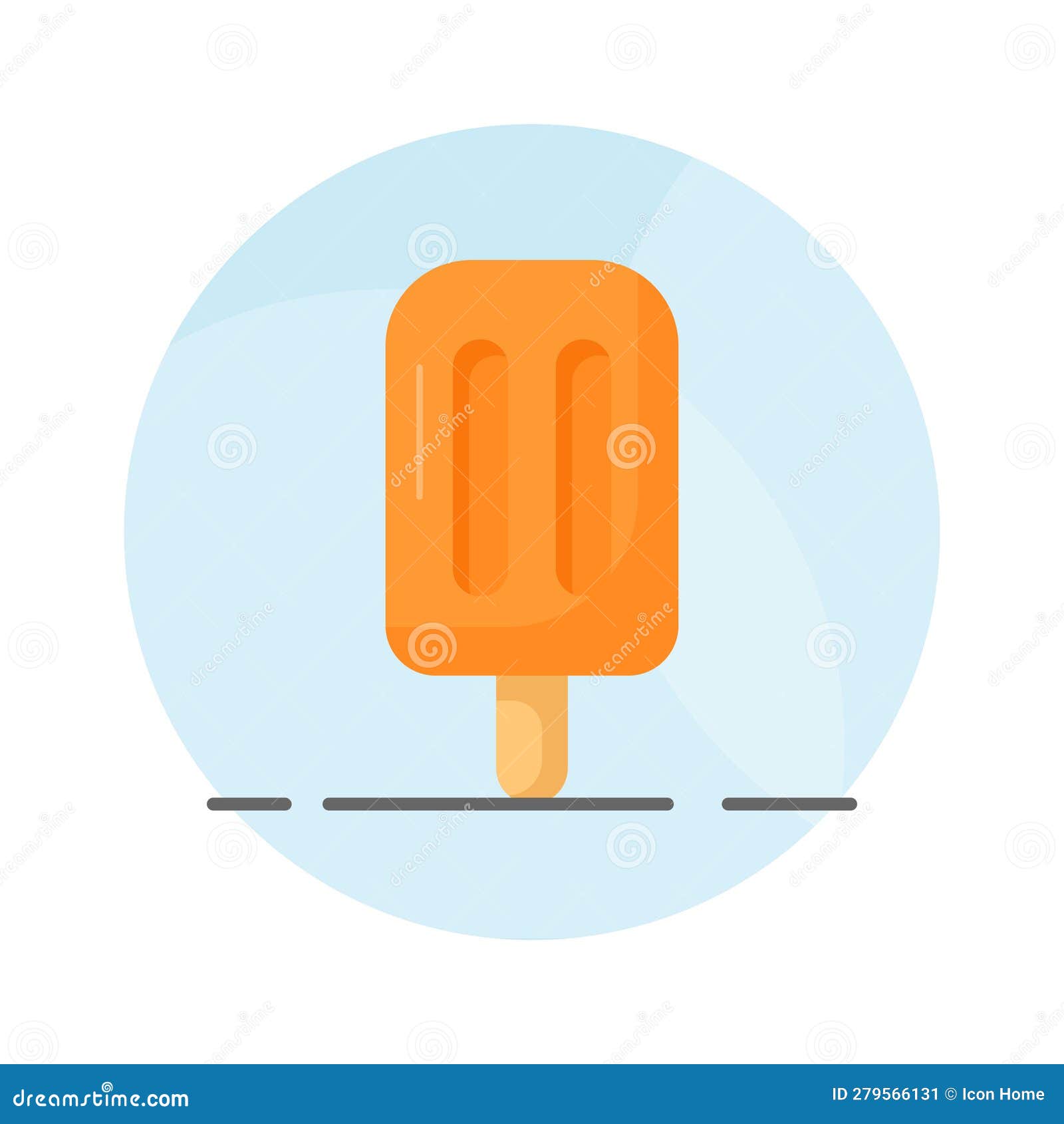 Ice Pop Icon in Modern Style, Ready To Use and Download Popsicle Vector ...