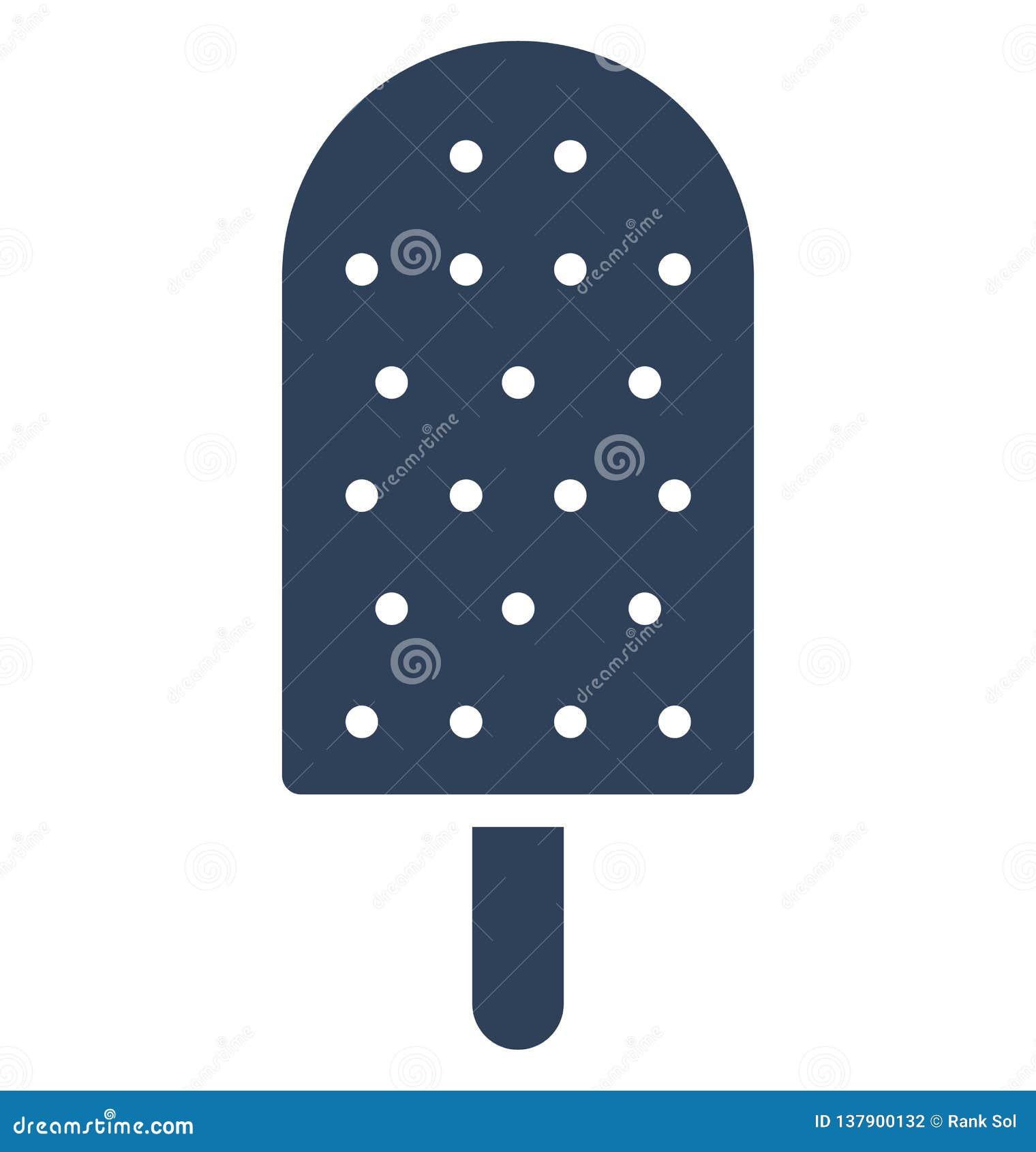 Ice Pop Isolated Vector Icon that Can Be Easily Modified or Edit Stock ...