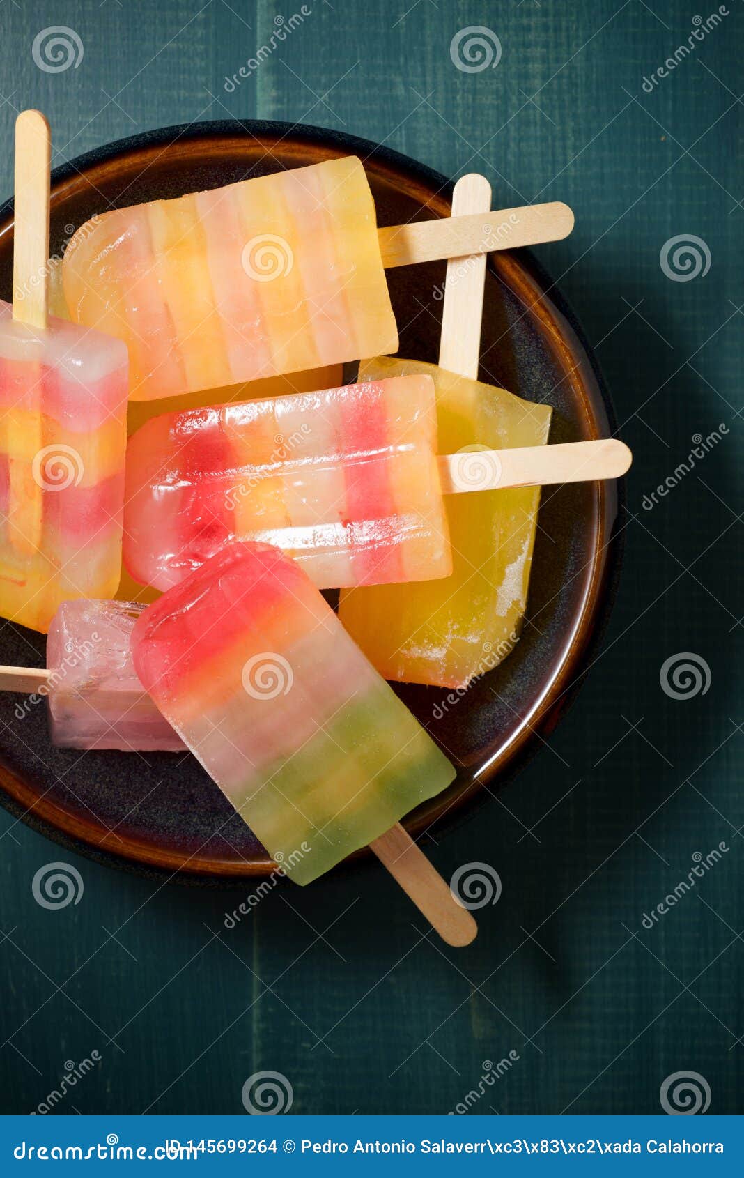 Ice popsicles view stock photo. Image of delicious, cuisine - 145699264