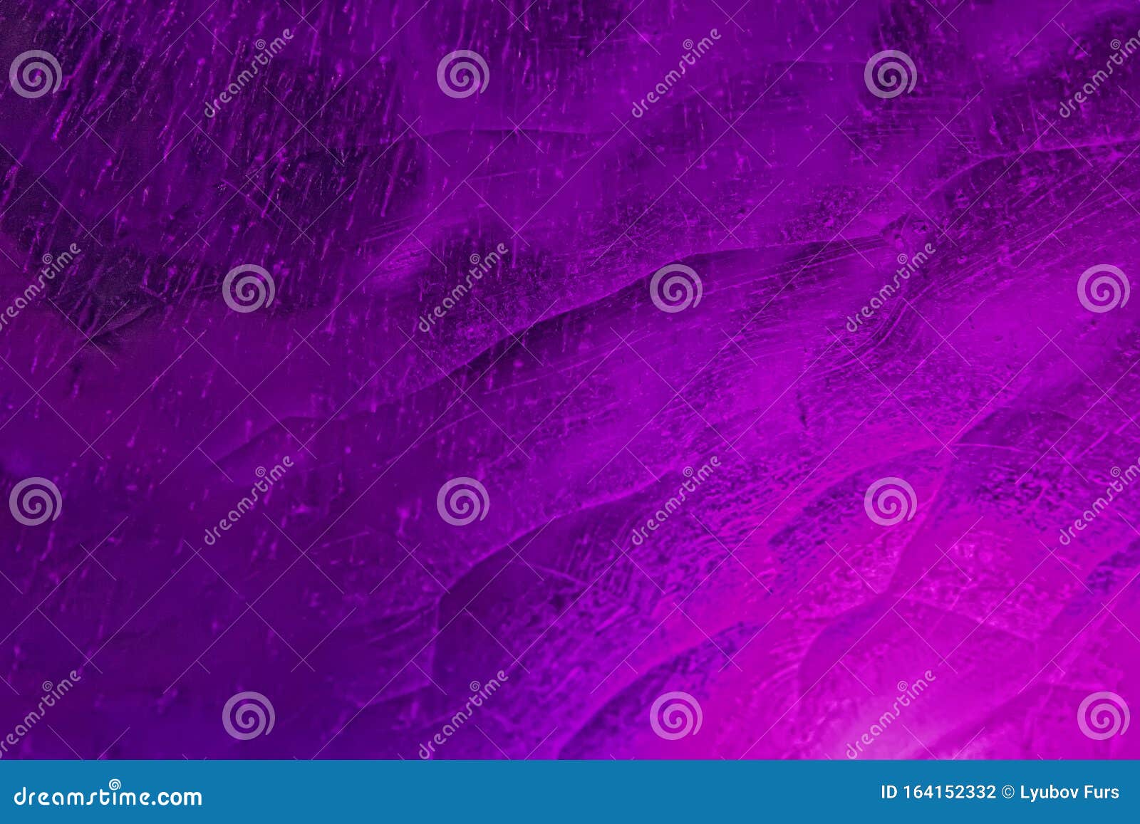 Ice Purple Color Backlight, Abstract Background of Ice Texture from Ice ...