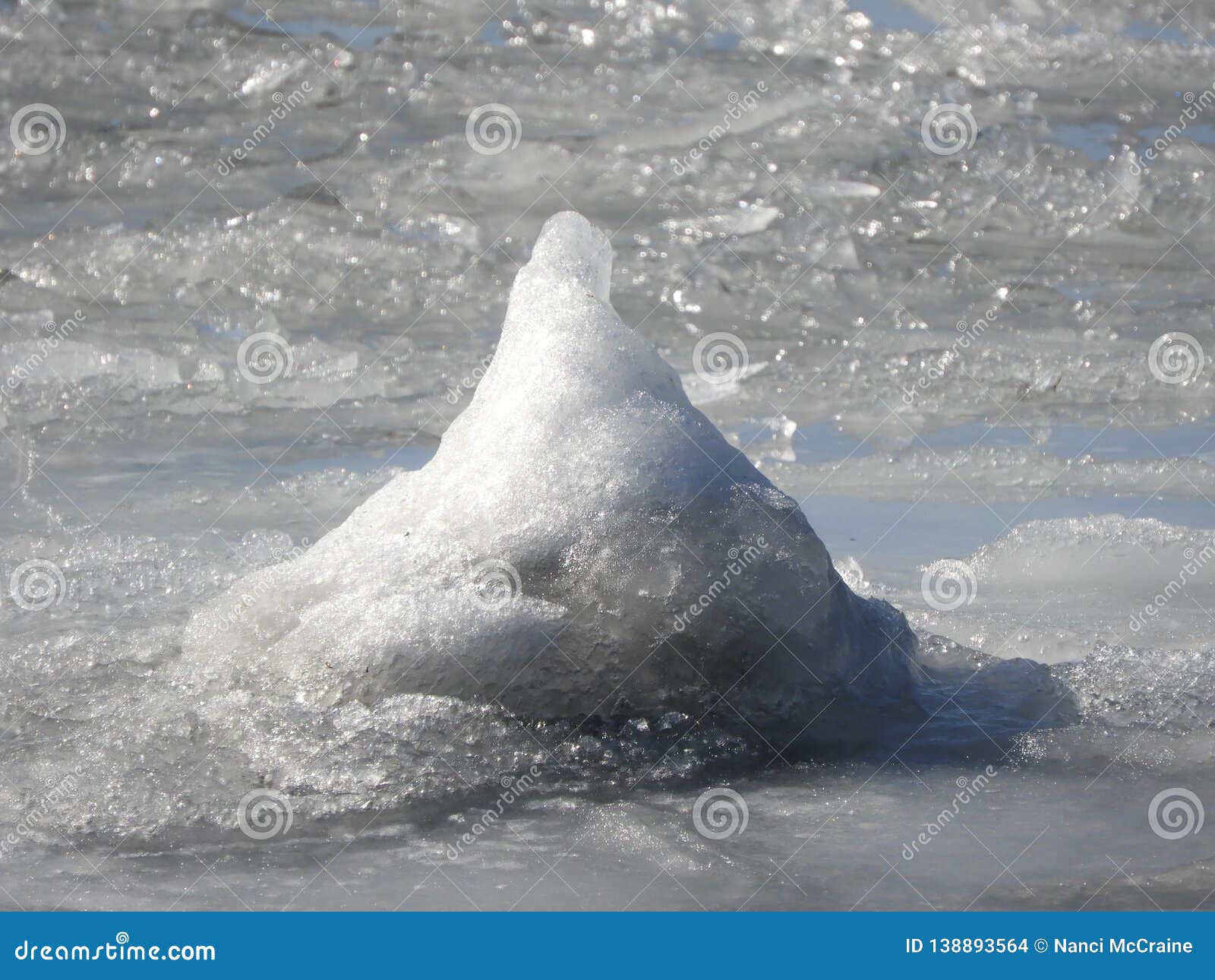 Pyramid Formed By Ice Cubes Stock Photography | CartoonDealer.com #16214588